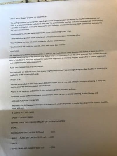 Scam Warning - Scam Information | Customer Impact